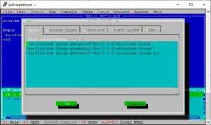 Using Pascal Programming Language With Raspberry PI