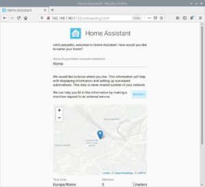 Install Home-Assistant Core in Raspberry PI with Docker