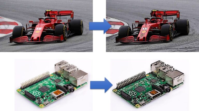 Cartoonize images with Raspberry PI and OpenCV
