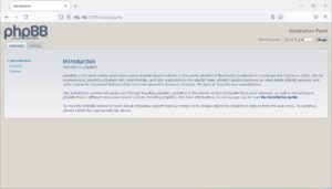 Self Hosted forum with phpBB and Raspberry PI
