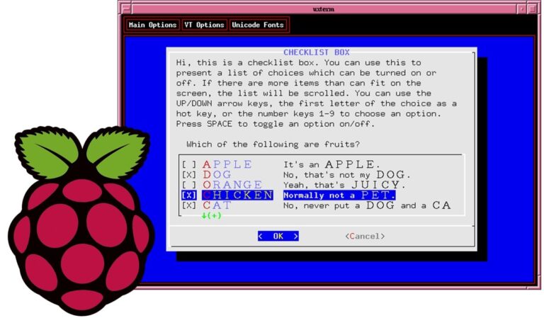 Beautiful Terminal User Interface With Dialog And Raspberry Pi