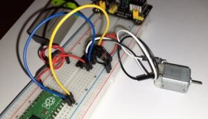 L293D and DC Motor with Raspberry PI Pico and MicroPython
