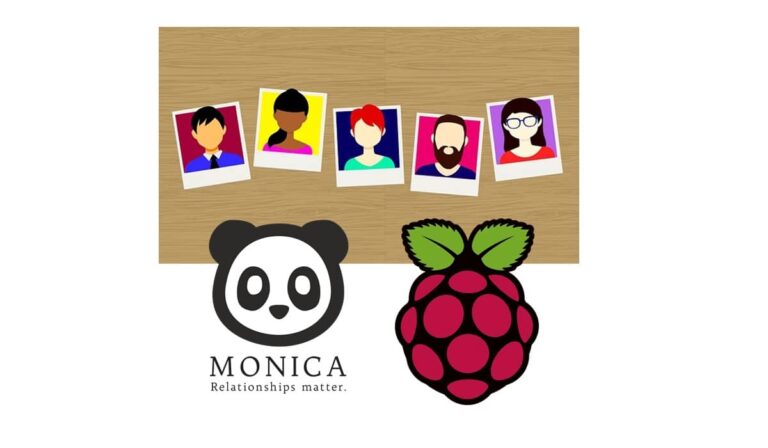 Track Contacts Relation with Monica CRM and Raspberry PI (Self Hosted)