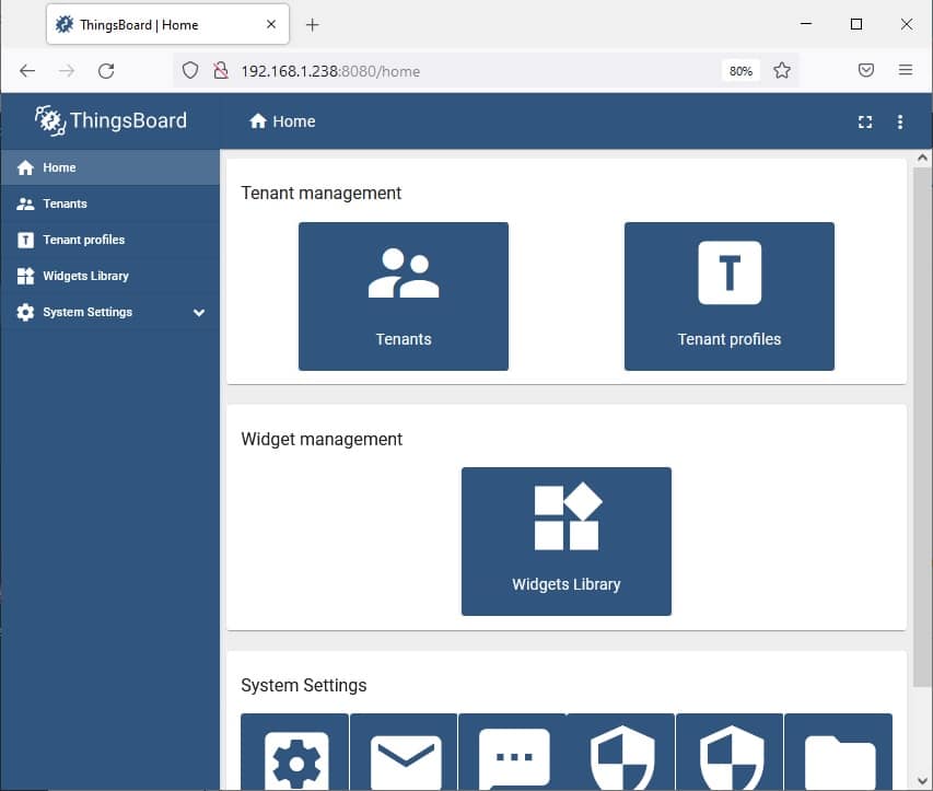 ThingsBoard and Raspberry PI (part 1): getting a Professional IoT dashboard