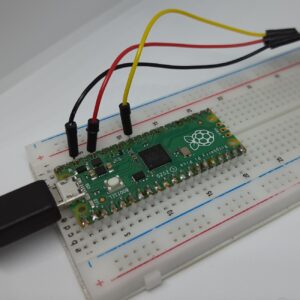 Capacitive Soil Moisture Sensor with Raspberry PI Pico: wiring, code ...
