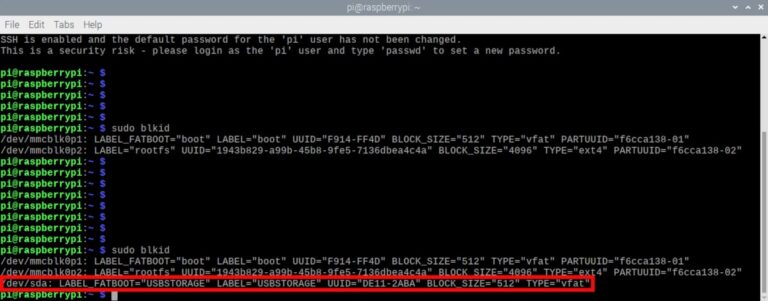 Automount USB storage with Raspberry PI OS Lite: fstab and autofs
