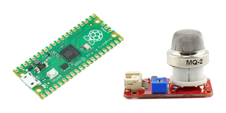 MQ-2 with Raspberry PI Pico: Gas Sensor Wiring and MicroPython Code