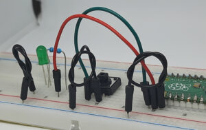 Switch Button and Raspberry PI Pico: Wiring and MicroPython Code