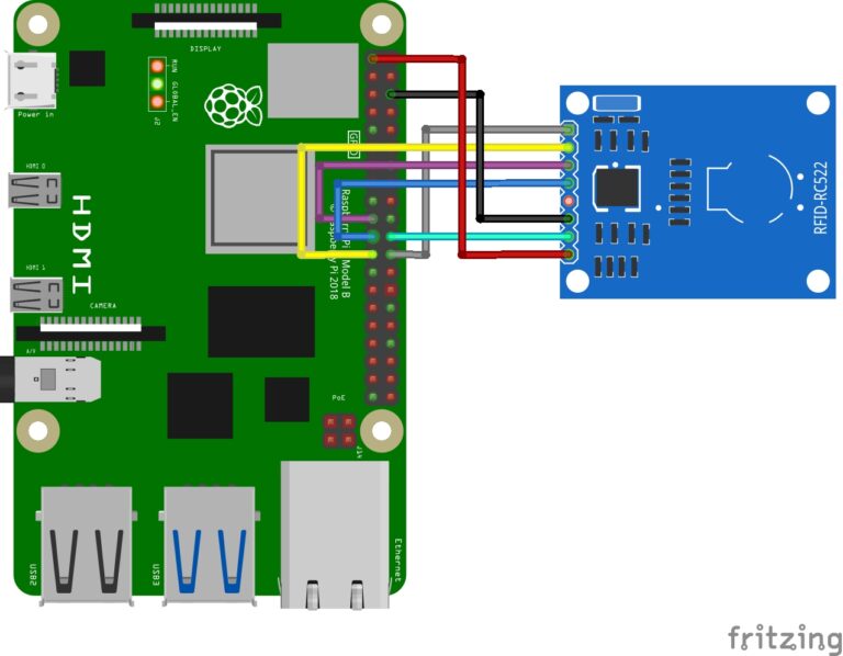 RFID and Raspberry PI: RC522 wiring and code with Python