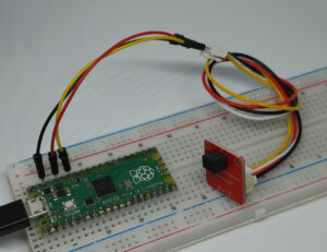 IR Reflective Sensor and Raspberry PI Pico: RPR-220 with MicroPython