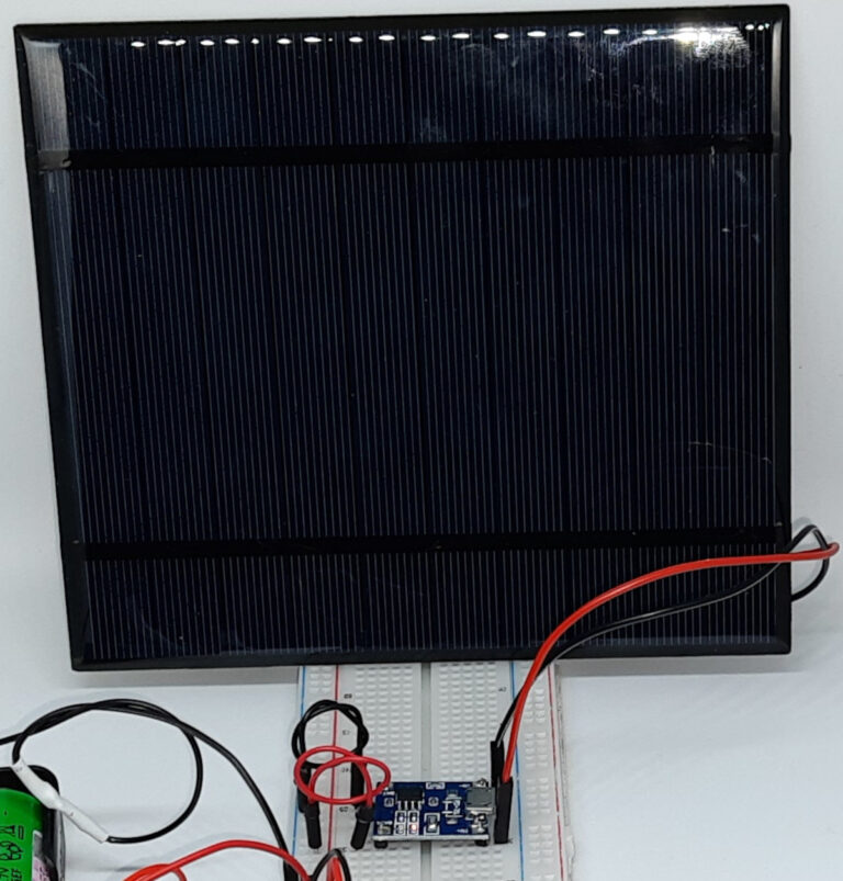 How to power Raspberry PI Pico with Solar Cells