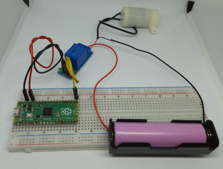 How To Use A Relay With Raspberry Pi Pico And Micropython