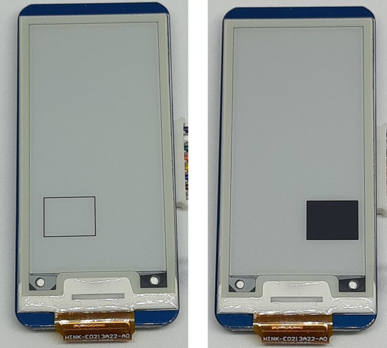 Raspberry PI Pico and e-paper (e-ink) Display