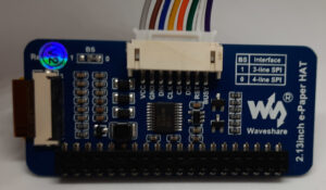 Raspberry PI Pico and e-paper (e-ink) Display