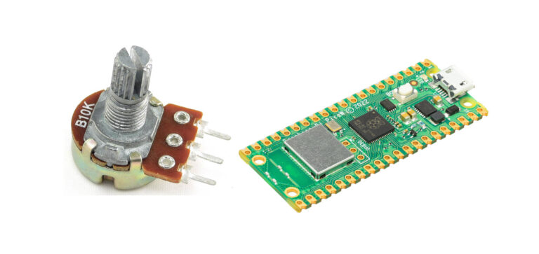 How to use a Potentiometer with Raspberry PI Pico (MicroPython)