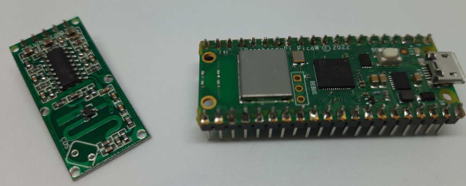 How to use RCWL-0516 with Raspberry PI Pico: the Radar Motion Sensor