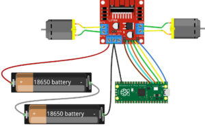 How to use an L298N with Raspberry PI Pico: Driving Motors with MicroPython
