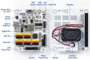 Raspberry PI Robot HAT (by SunFounder): Control Sensors and Motors for ...