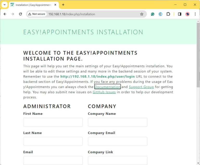 How to install Easy!Appointments on Raspberry PI: Open Source ...