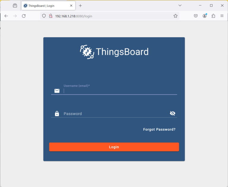 ThingsBoard and Raspberry PI (part 1): Professional IoT dashboards