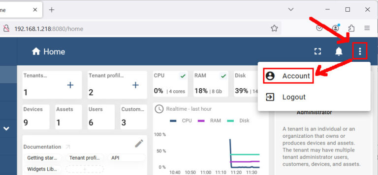 Thingsboard And Raspberry Pi Part 1 Professional Iot Dashboards