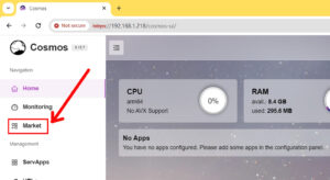 Self-Hosted, Private Cloud with Raspberry PI and Cosmos Cloud
